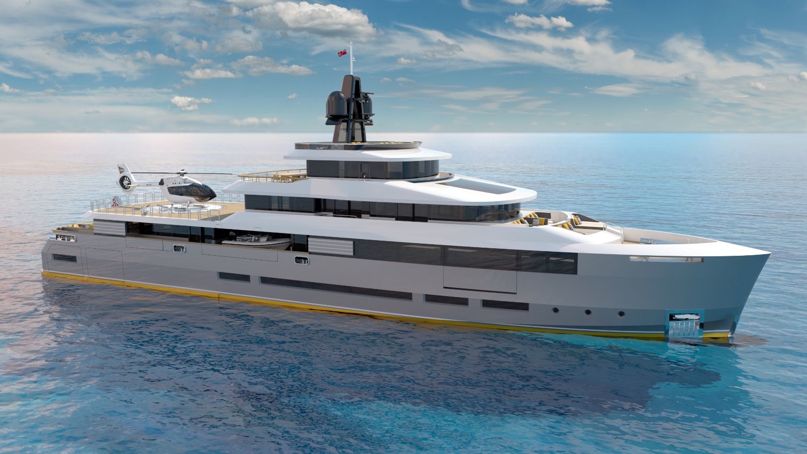 Rodriguez Design reveals 63m explorer superyacht concept